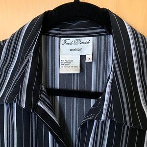 Fred David | Tops | Fred David Woman Button Up Blouse X | Poshmark